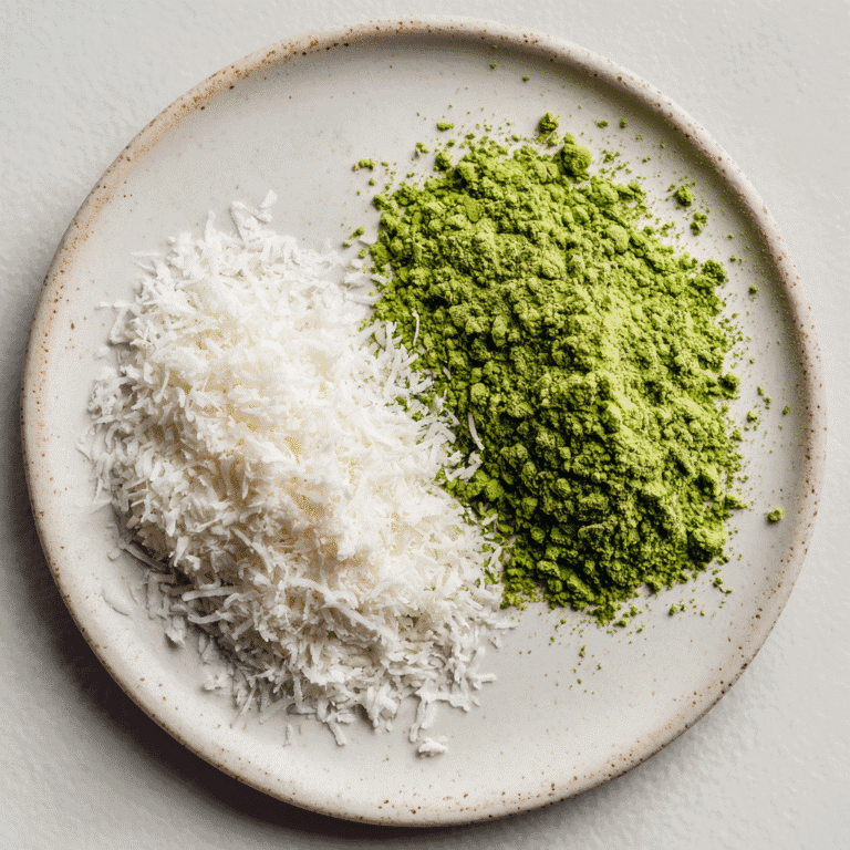 Coconut Matcha Latte – Creamy, Clean Energy in 5 Mins