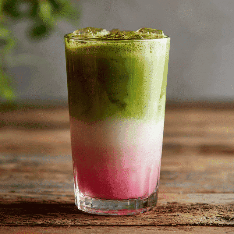 Guava Matcha Latte – Tropical, Easy & Refreshingly Bold