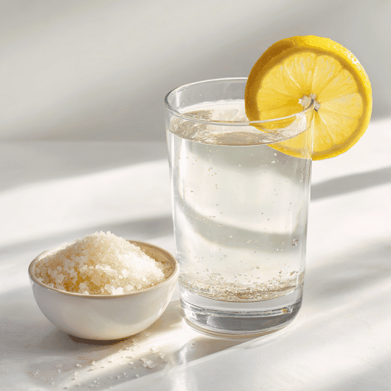 Salt Water Flush Recipe: 2 Tbsp Method for Cleanse & Relief