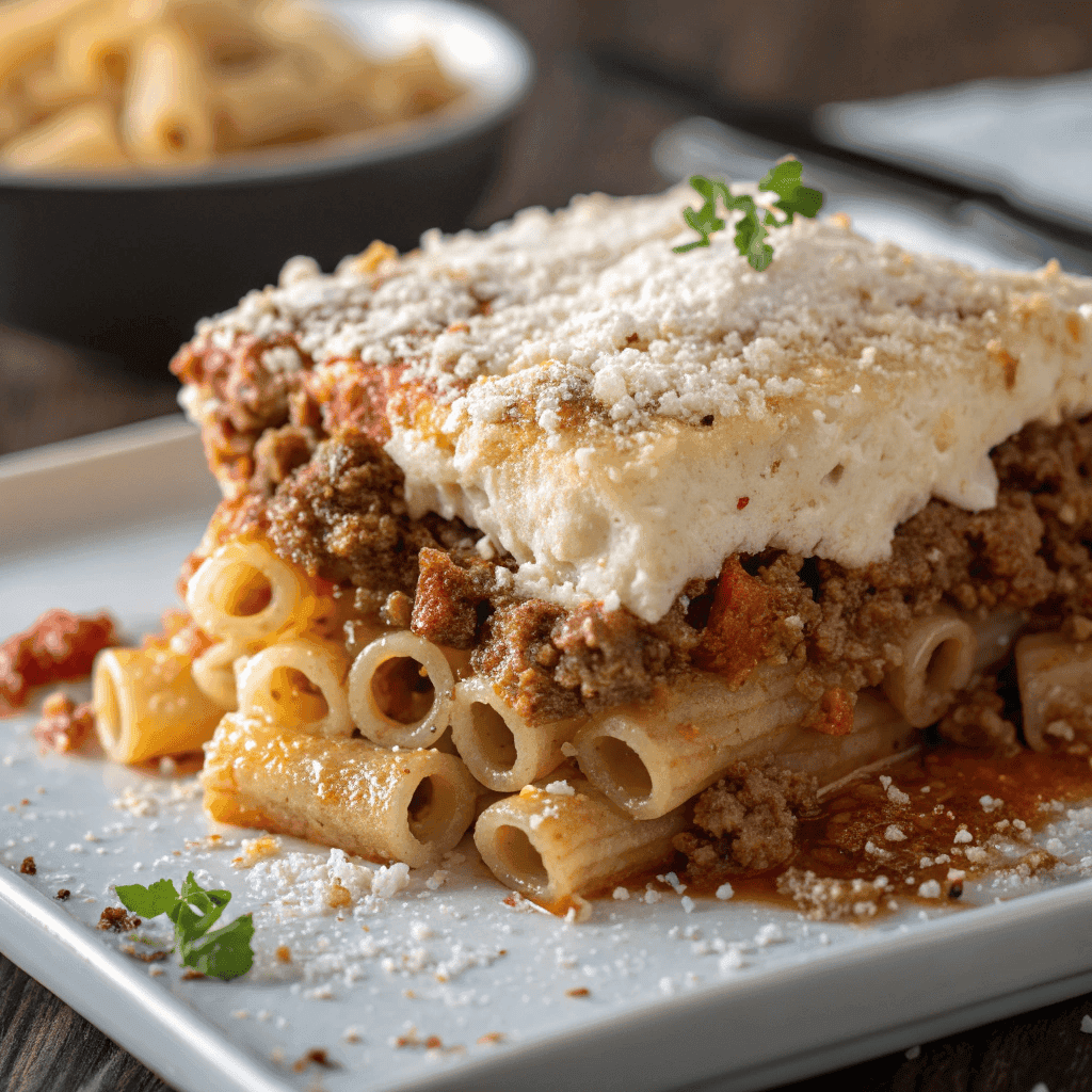 Easy Greek Pastitsio Recipe – Classic Layered Pasta Bake