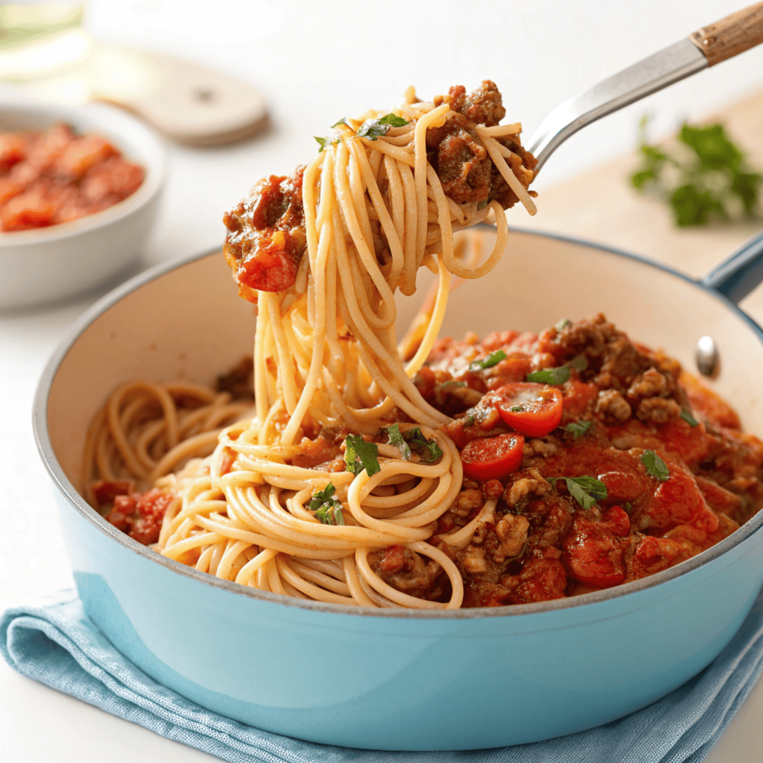 Easy Spaghetti with Meat Sauce – Classic, Hearty Italian Comfort