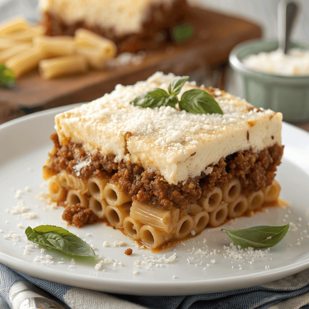 Easy Greek Pastitsio Recipe – Classic Layered Pasta Bake