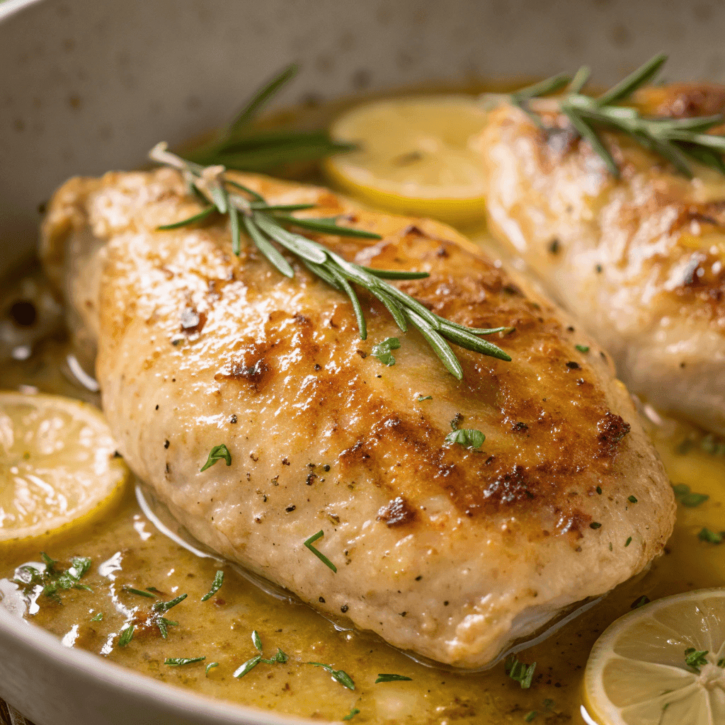 Crockpot Lemon Garlic Chicken – Bright & Tender Flavor