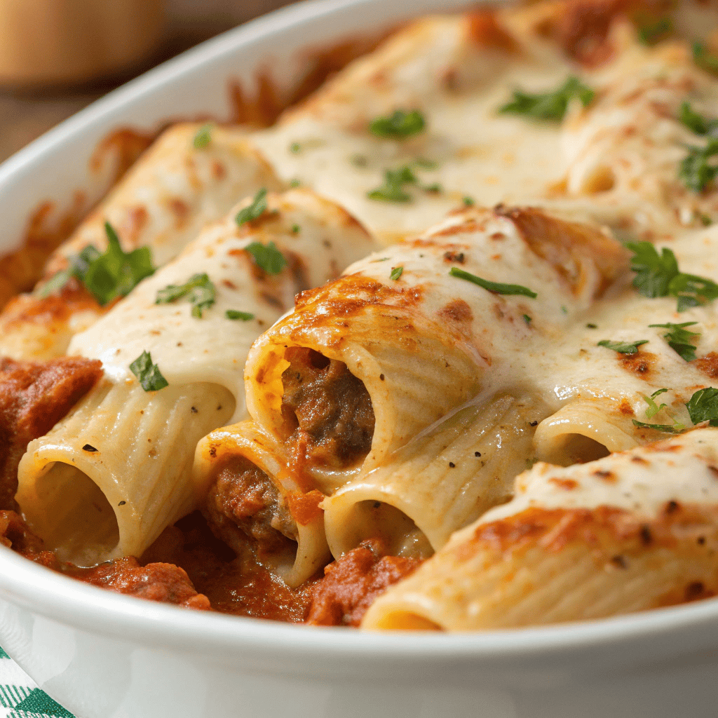 Baked Rigatoni – Cheesy, Hearty Italian Classic