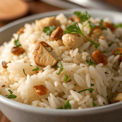 Homemade Chicken Flavored Rice (Easy One-Pot Recipe)