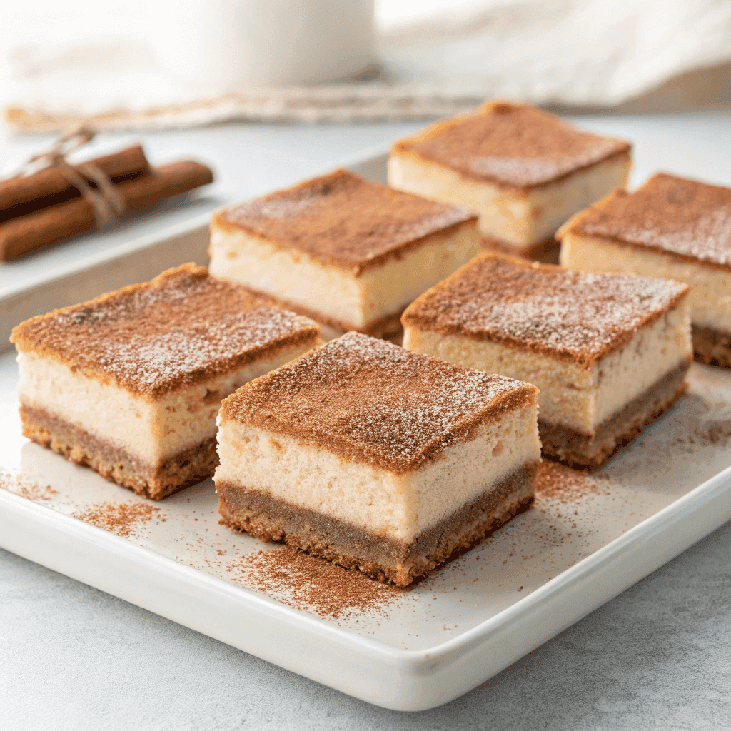 Churro Cheesecake Bars - Sweet Treat Recipe