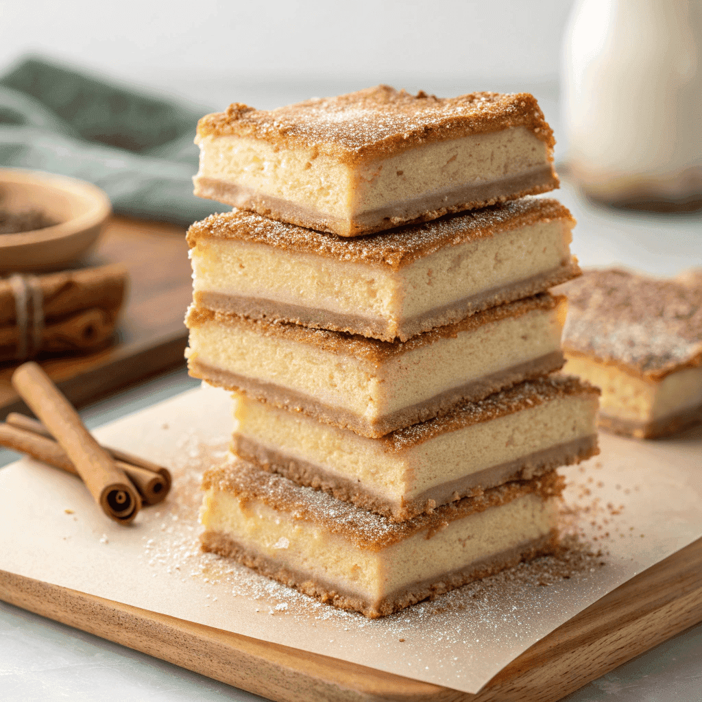 Churro Cheesecake Bars - Sweet Treat Recipe
